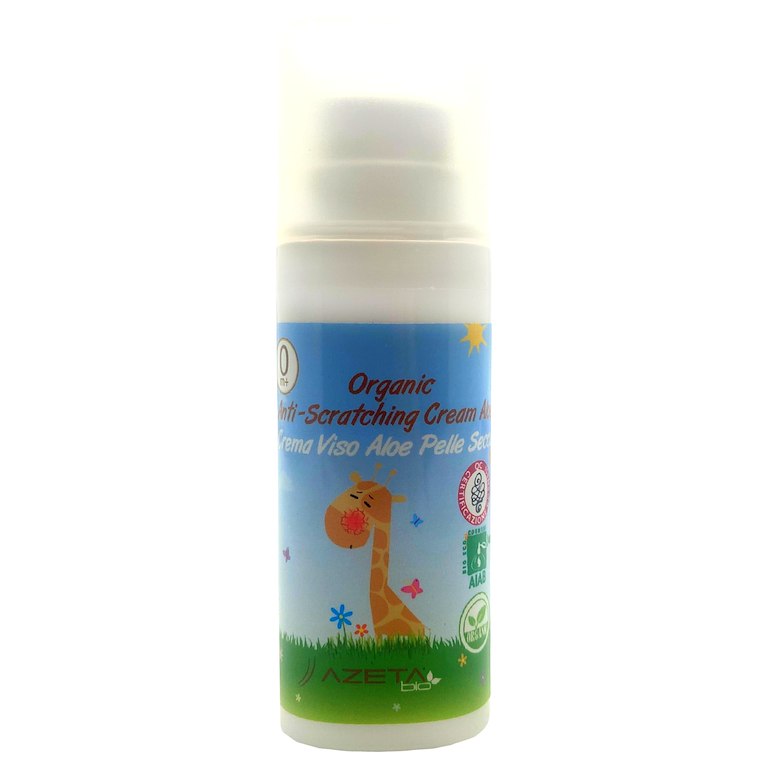 Azeta Bio organska krema za suvu, atopičnu kožu i ekcem sa Aloe Verom (smanjuje svrab i iritaciju) 50ml, 0m+