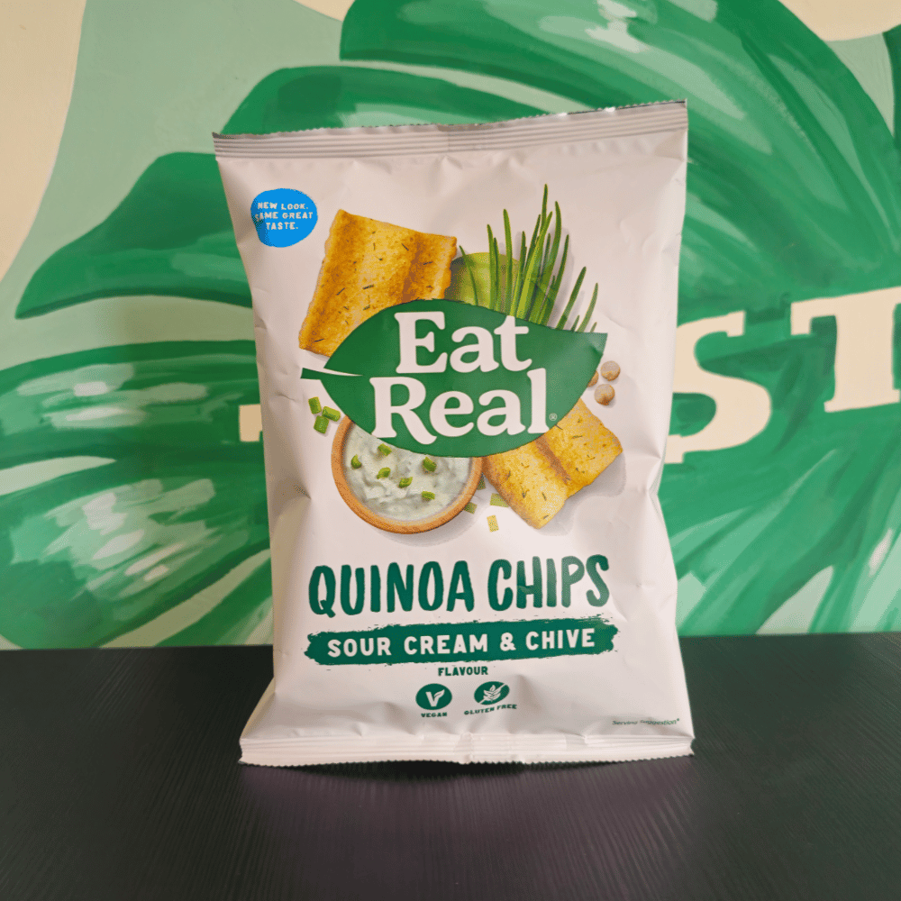 Eat Real – Čips Od Kinoe Sa Ukusom Kisele Pavlake I Vlašca 30g