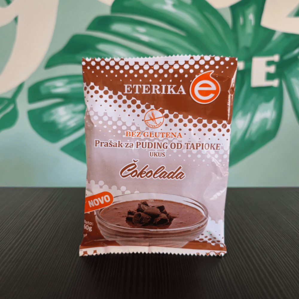 Eterika – Puding Od Tapioke Bez Glutena – Čokolada 60g