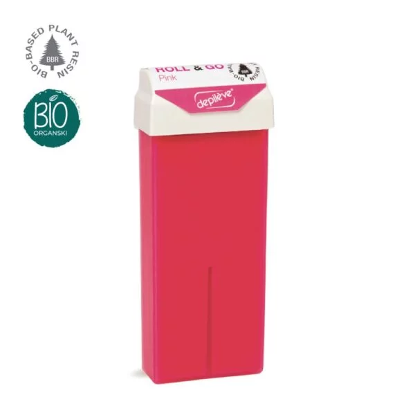 Roll&Go Pink Hladan vosak za depilaciju – 100 ml – Depilève