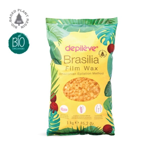 BRAZILIA FILM vosak za depilaciju – 1 kg u perlama – Depilève