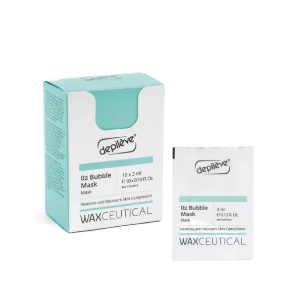 Ceutikal Bubble O2 Maska, 10 x 3 ml – Depilève