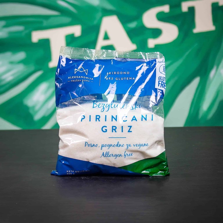 Aleksandrija – Bezglutenski Pirinčani Griz 300g