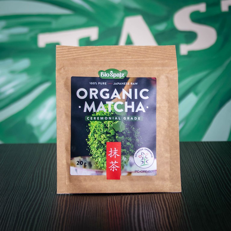 Bio Špajz – Organski Matcha (Mača) Čaj 20g