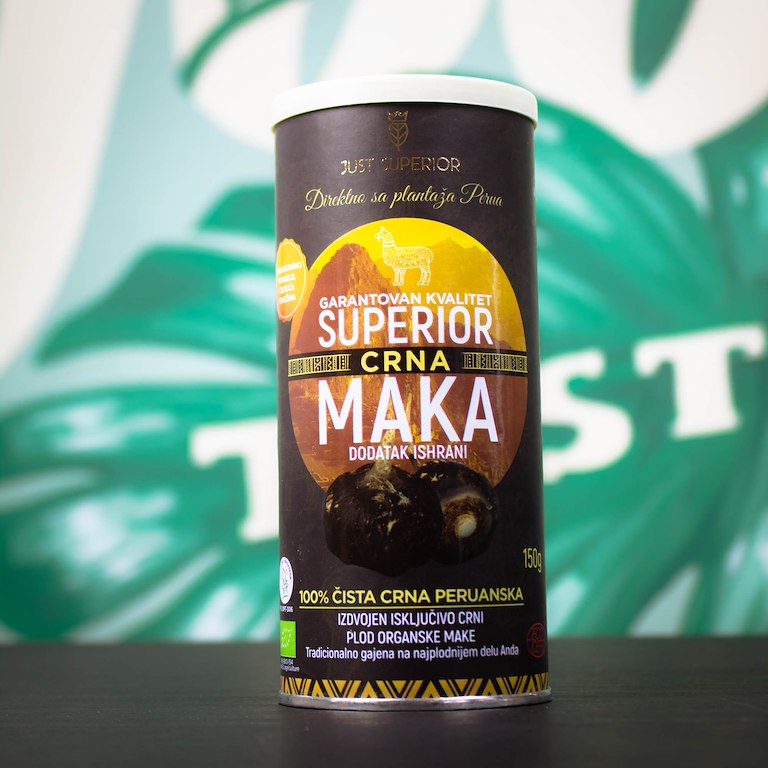 Just Superior – Organska crna maka