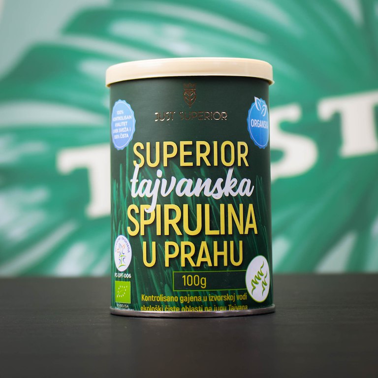 Just Superior – Organska Spirulina U Prahu