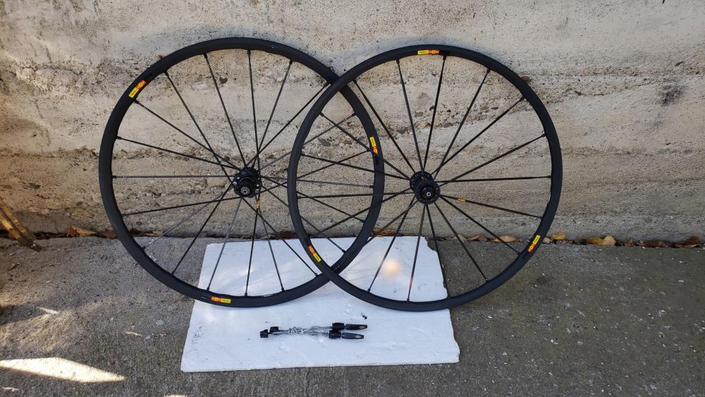 Mavic Ksyrium SLR Exalith wheels