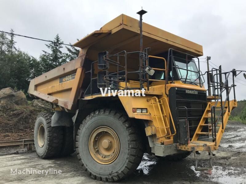 Komatsu HD605-7 damper sa krutom šasijom