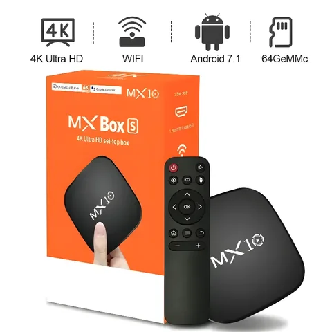 Android Tv Box MX 10 pro 4k Ultra HD Android 13 5G 128G/512G