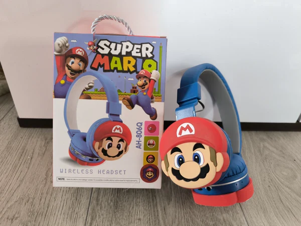 Bluetooth slušalice Super Mario