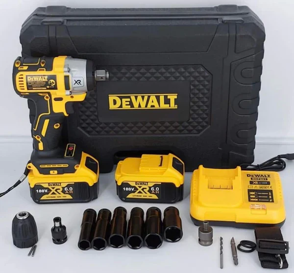 Dewalt Aku udarni odvijac i srafilica 128v + 6 gedora