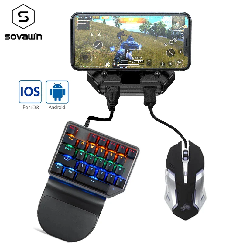 Gaming konvertor PUBG za mis i tastaturu za iOS i Andorid