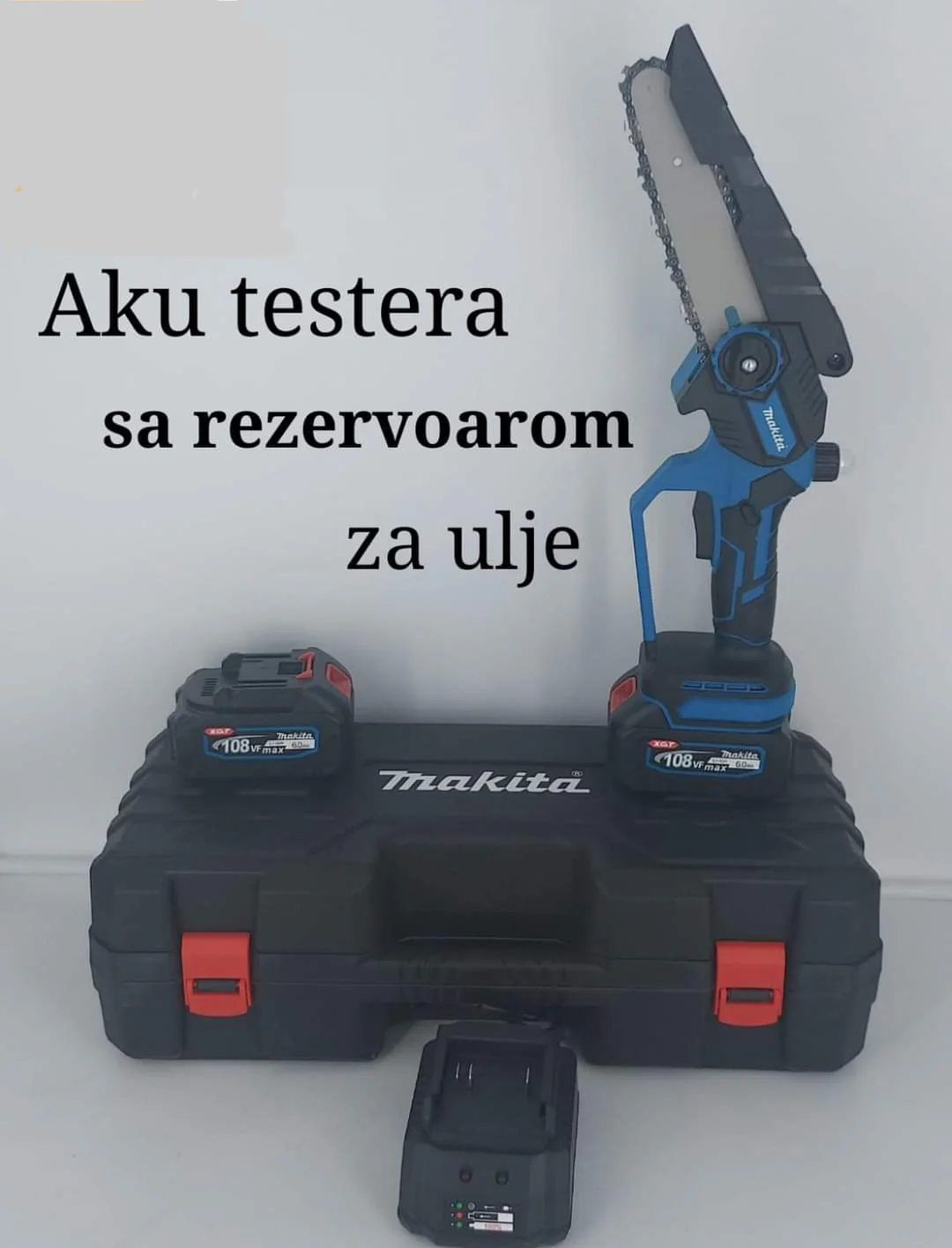 Makita Aku testera sa rezervoarom za ulje