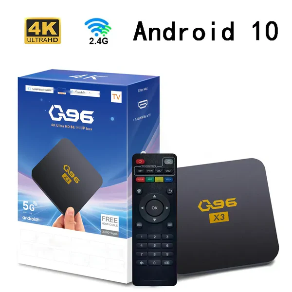 Q96 X3 Android TV box 4K Ultra HD