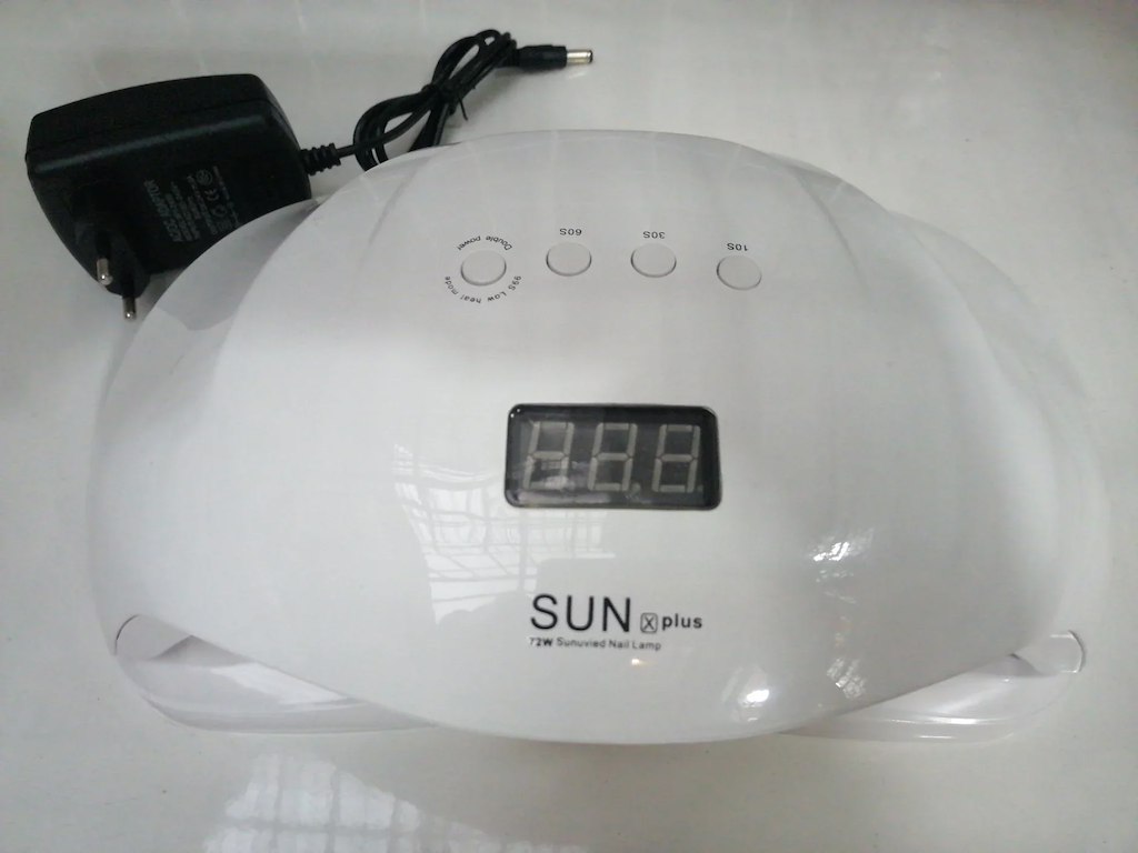 UV LED lampa za nokte za dve ruke Sun X plus 72W