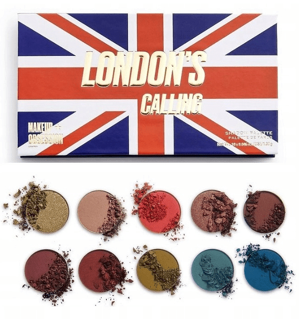 Paleta senki i pigmenata MAKEUP OBSESSION London's Calling