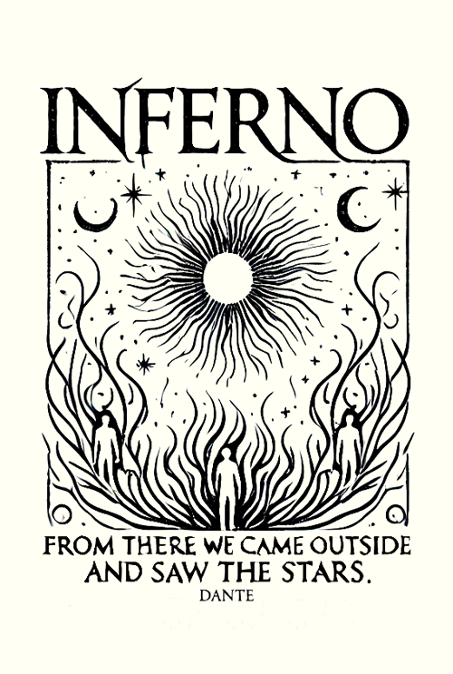 Inferno; Dante - From there we came outside and saw the stars (ver 3)