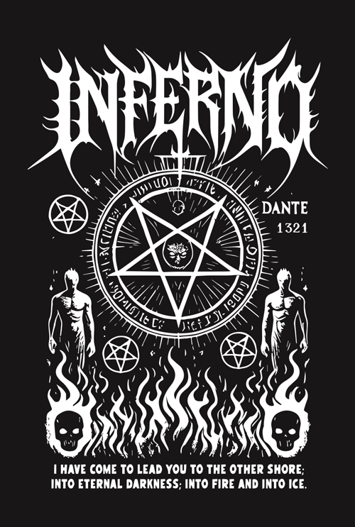Inferno; Dante - I have come to lead you to the other shore... (Black Metal)