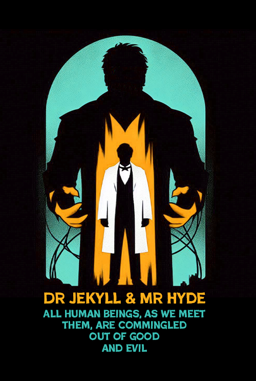 Dr Jekyll and Mr Hyde - All human beings, as we meet them, are commingled out of good and evil