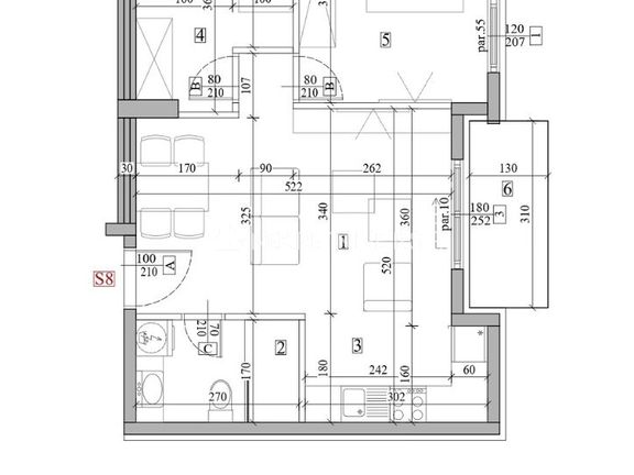 Novogradnja, trosoban stan kod Liona, 76m2