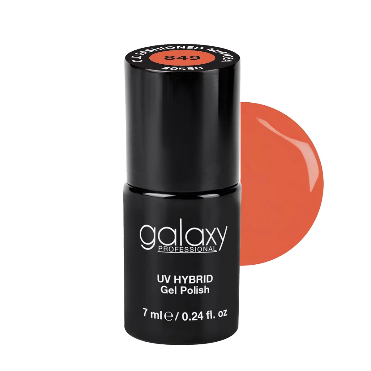 Trajni lak za nokte UV/LED GALAXY Hybrid 7ml Old Fashioned Mimosa S849