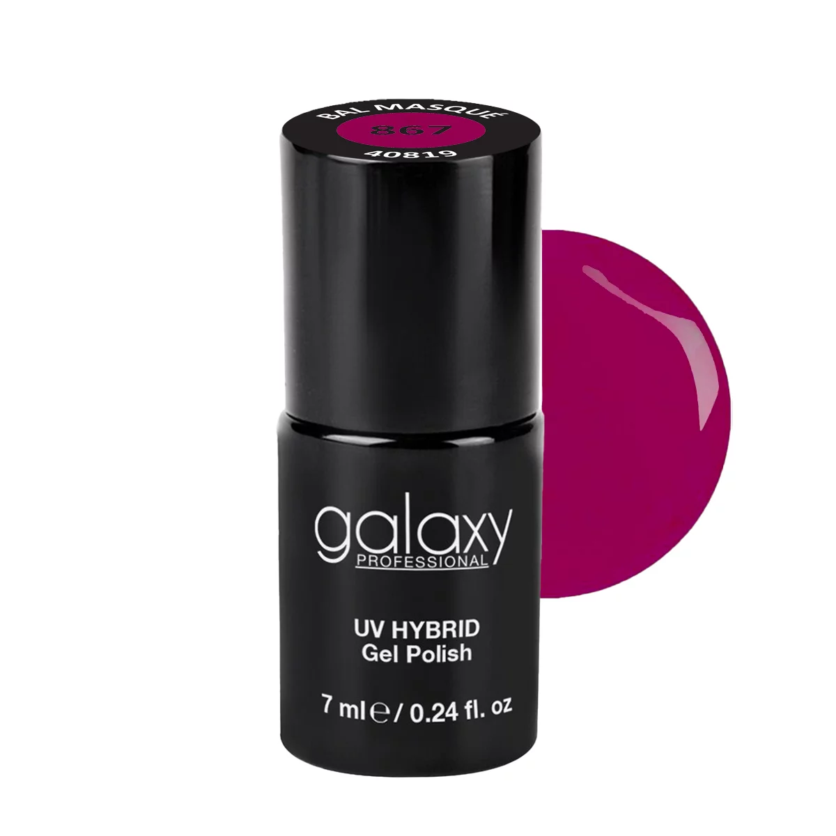 Trajni lak za nokte UV/LED GALAXY Hybrid 7ml Bal Masque S867