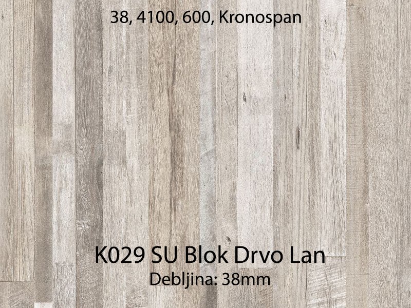 Onlinenamestaj K029 SU Blok Drvo Lan