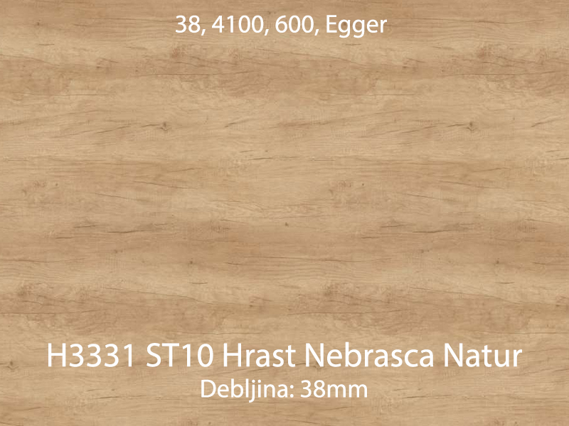 Onlinenamestaj H3331 ST10 Hrast Nebrasca Natur