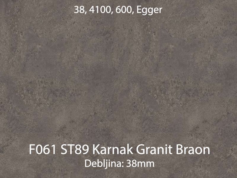 Onlinenamestaj F061 ST89 Karnak Granit Braon