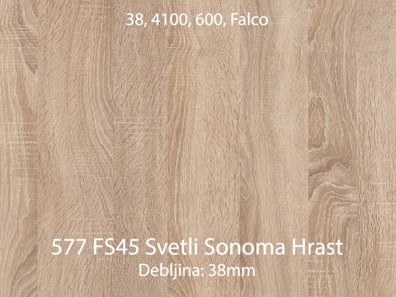 Onlinenamestaj 577 FS45 Svetli Sonoma Hrast