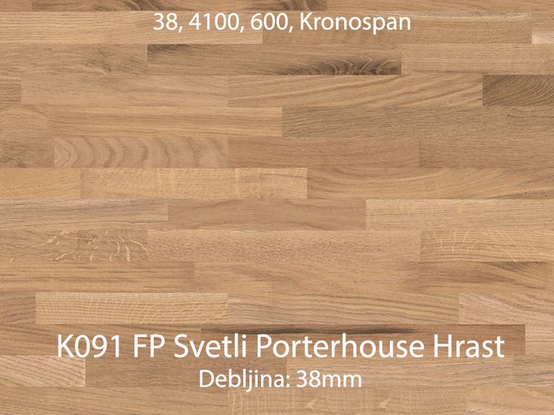 Onlinenamestaj K091 FP Svetli Porterhouse Hrast