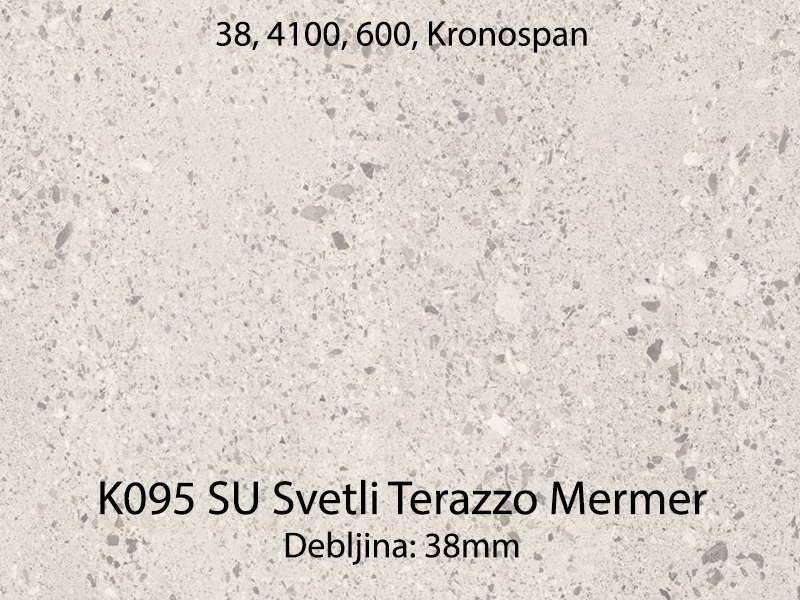 Onlinenamestaj K095 SU Svetli Terazzo Mermer