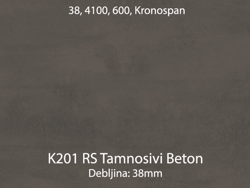 Onlinenamestaj K201 RS Tamnosivi Beton