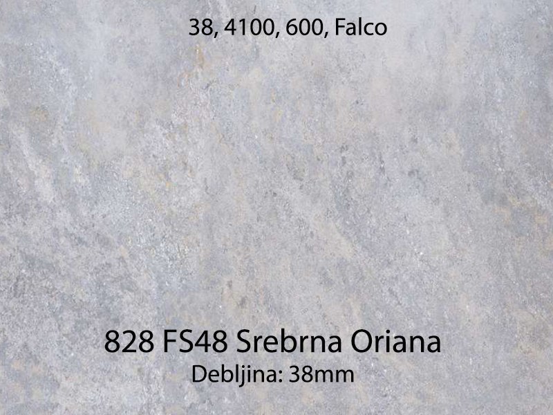 Onlinenamestaj 828 FS48 Srebrna Oriana