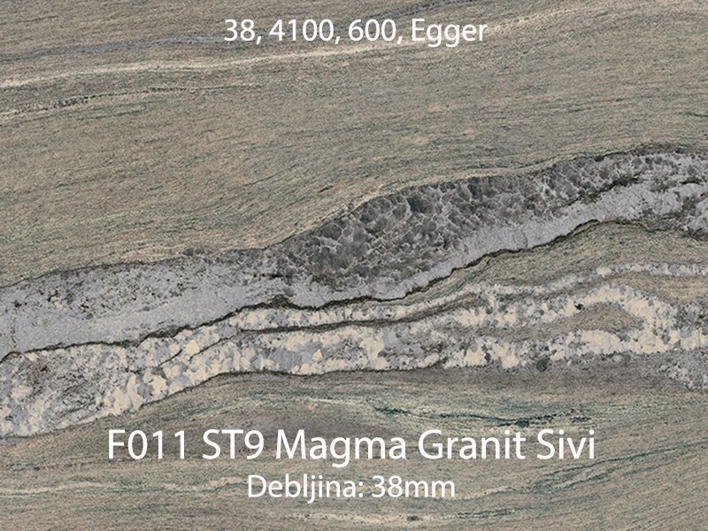 Onlinenamestaj F011 ST9 Magma Granit Sivi