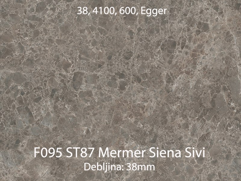 Onlinenamestaj F095 ST87 Mermer Siena Sivi