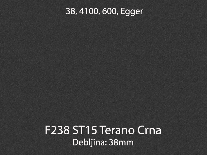 Onlinenamestaj F238 ST15 Terano Crna