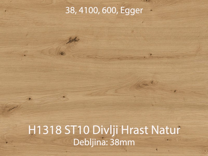 Onlinenamestaj H1318 ST10 Divlji Hrast Natur