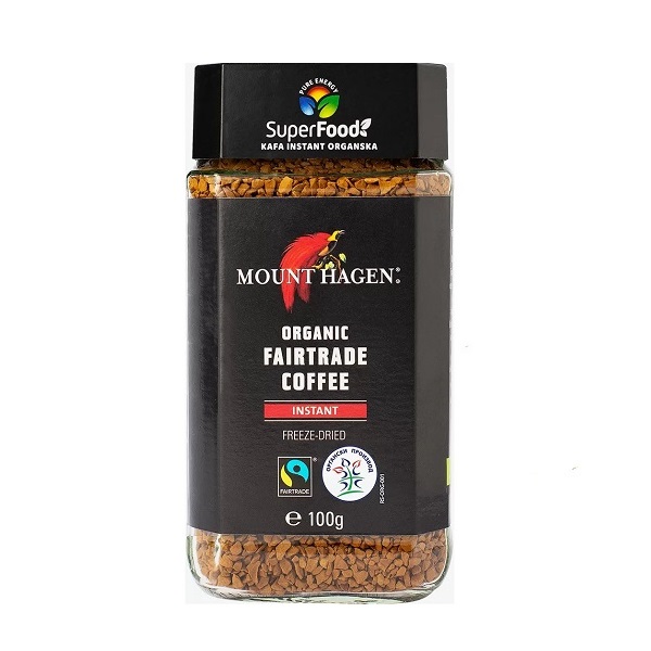 KAFA INSTANT organska sa kofeinom 100g - Mount Hagen