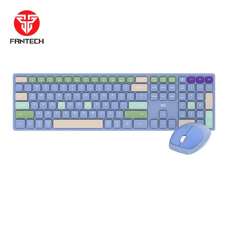 Combo mis i tastatura wireless Fantech WK-895 plav