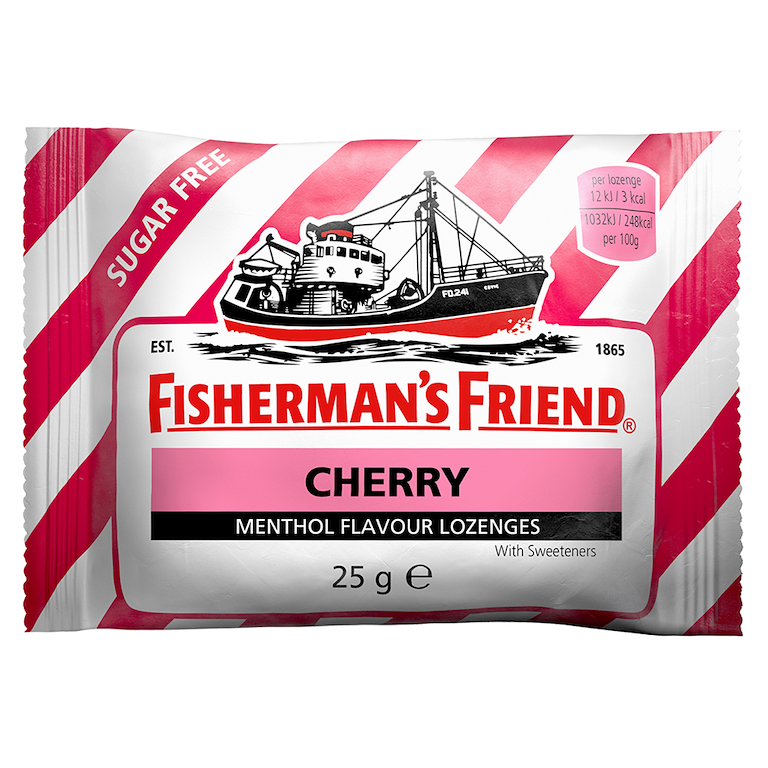 Bombone visnja Fisherman's friend 25g