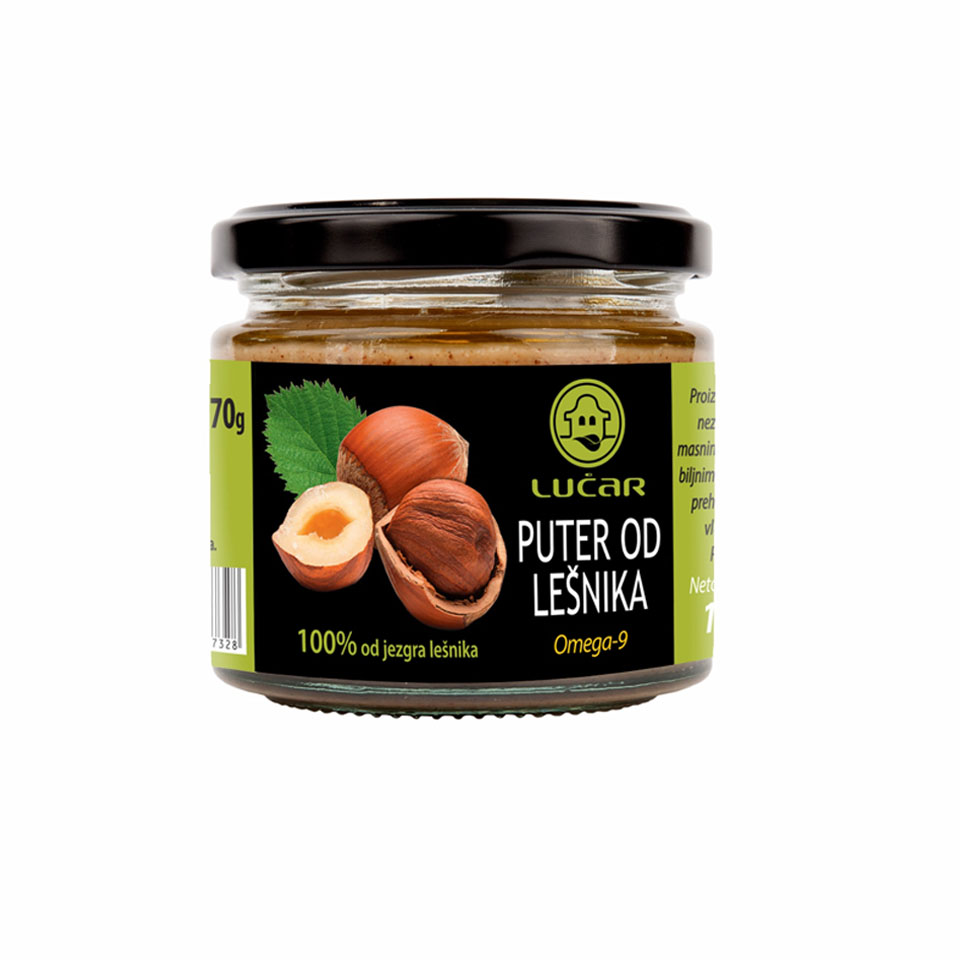 Puter od lesnika Lucar 170g