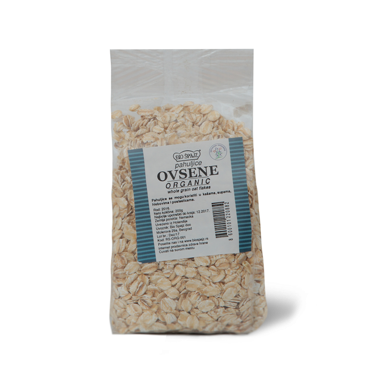 Ovsene pahuljice 200g,BIO