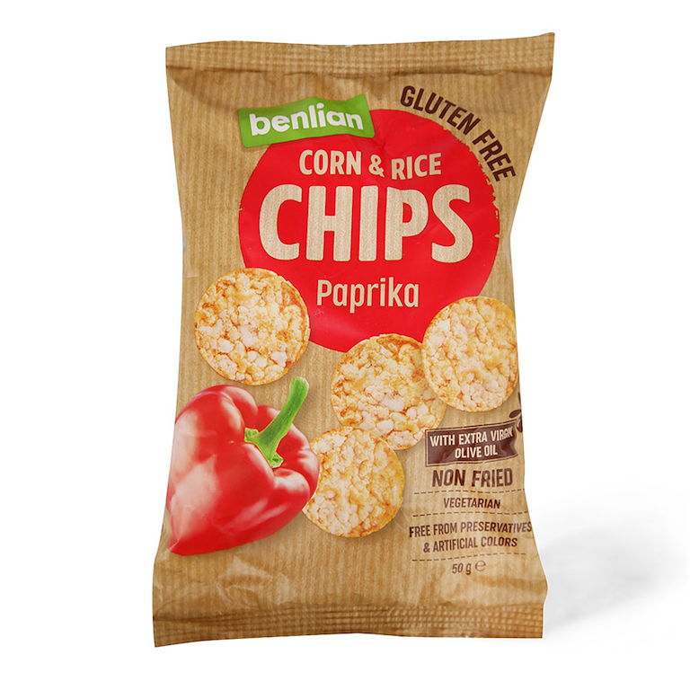 Cips paprika Benlian Foods 50g