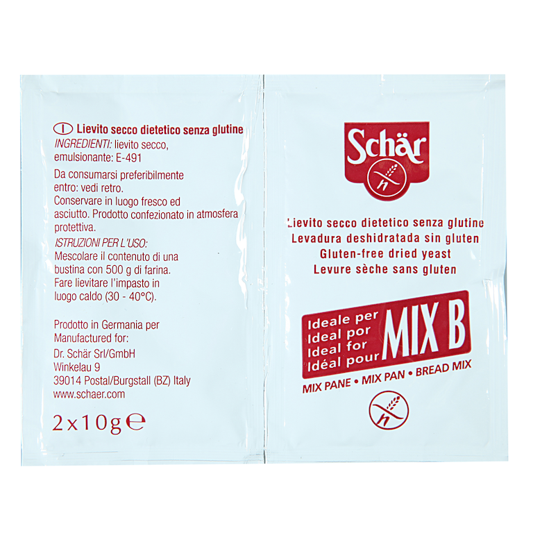 Suvi kvasac Schar 2x10g