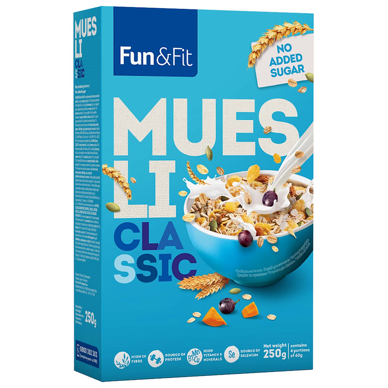 Musli Classic Fun&Fit 250g