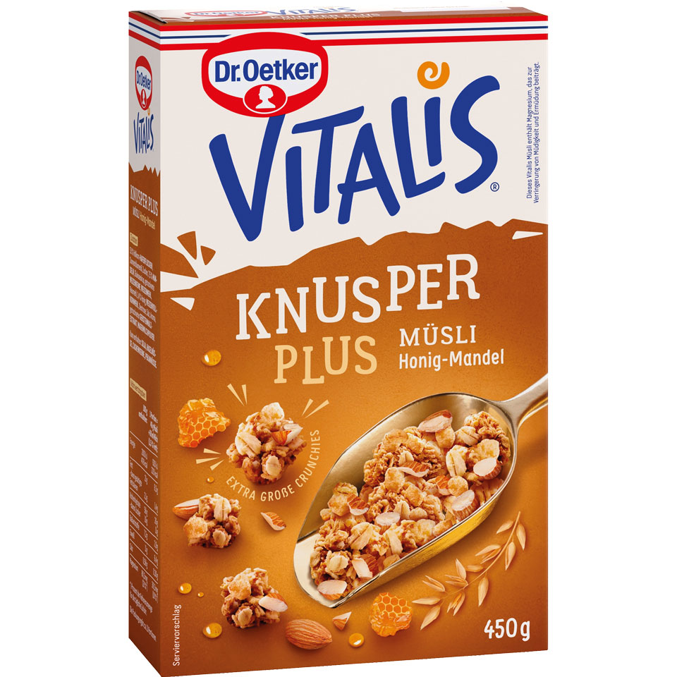 Musli Kris.plus/med&badem Vitalis 450g