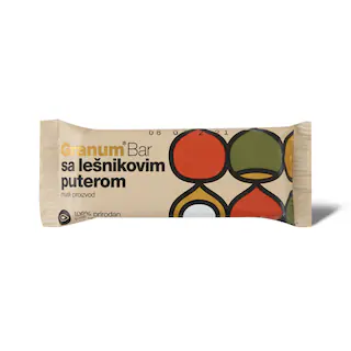 Bar Granum sa lesnikovim puterom 30gr