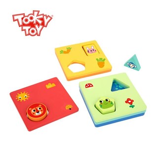 Logicka igra Tooky toy-slozi oblike