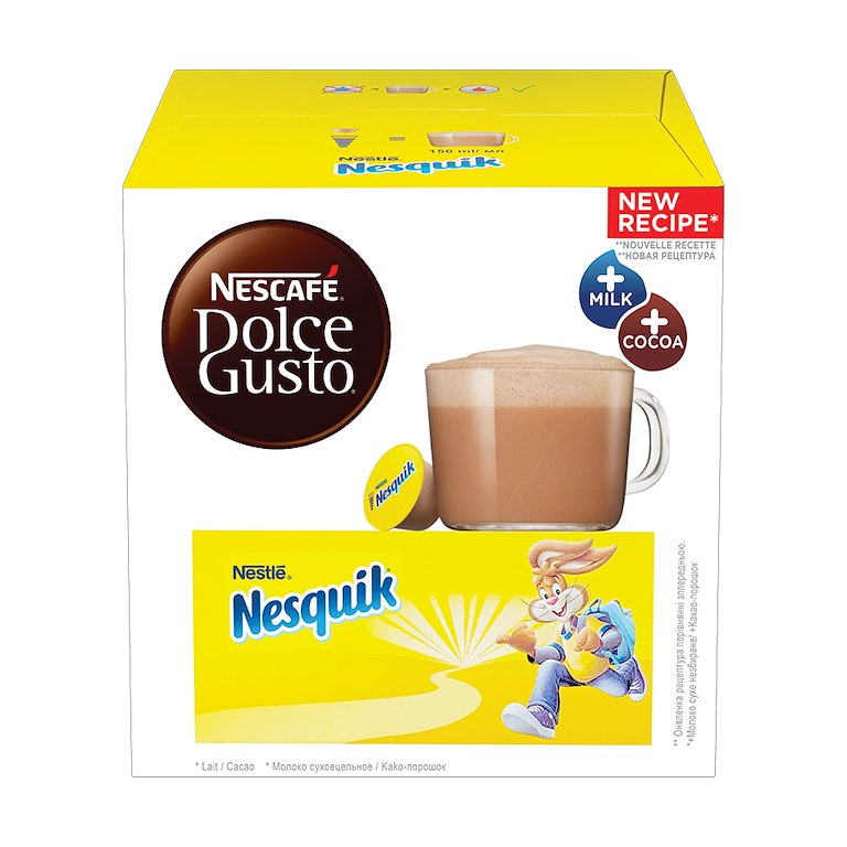 Kafa Dolce Gusto Nesquik Nescafe 256g